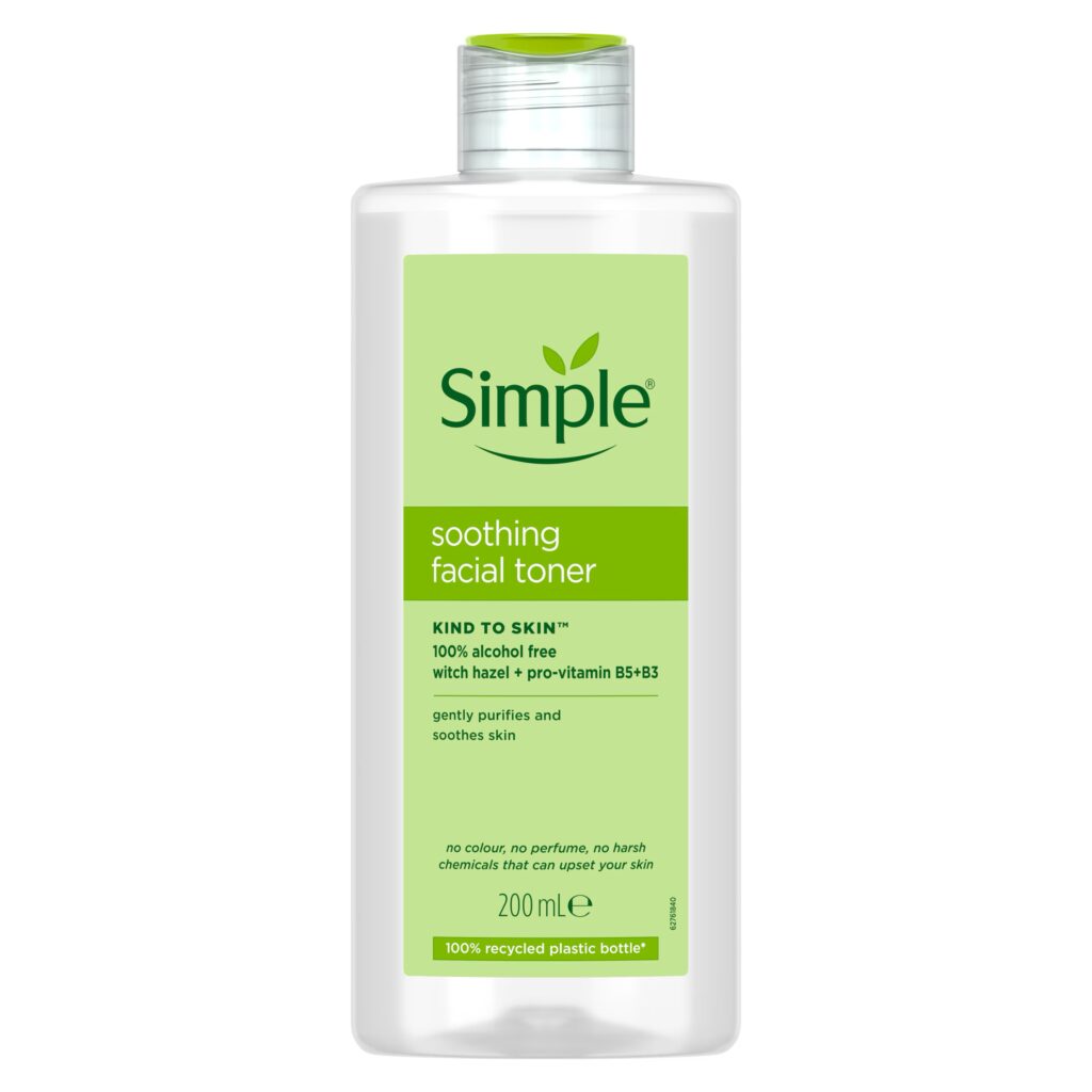 Simple Kind to Skin Alcohol Free Soothing Facial Toner 200ml ...