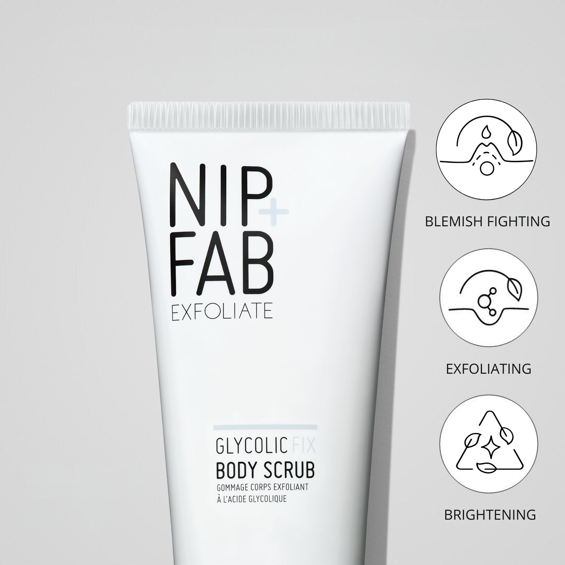Nip+Fab Glycolic Fix Body Scrub 200ml | Essentials Hub