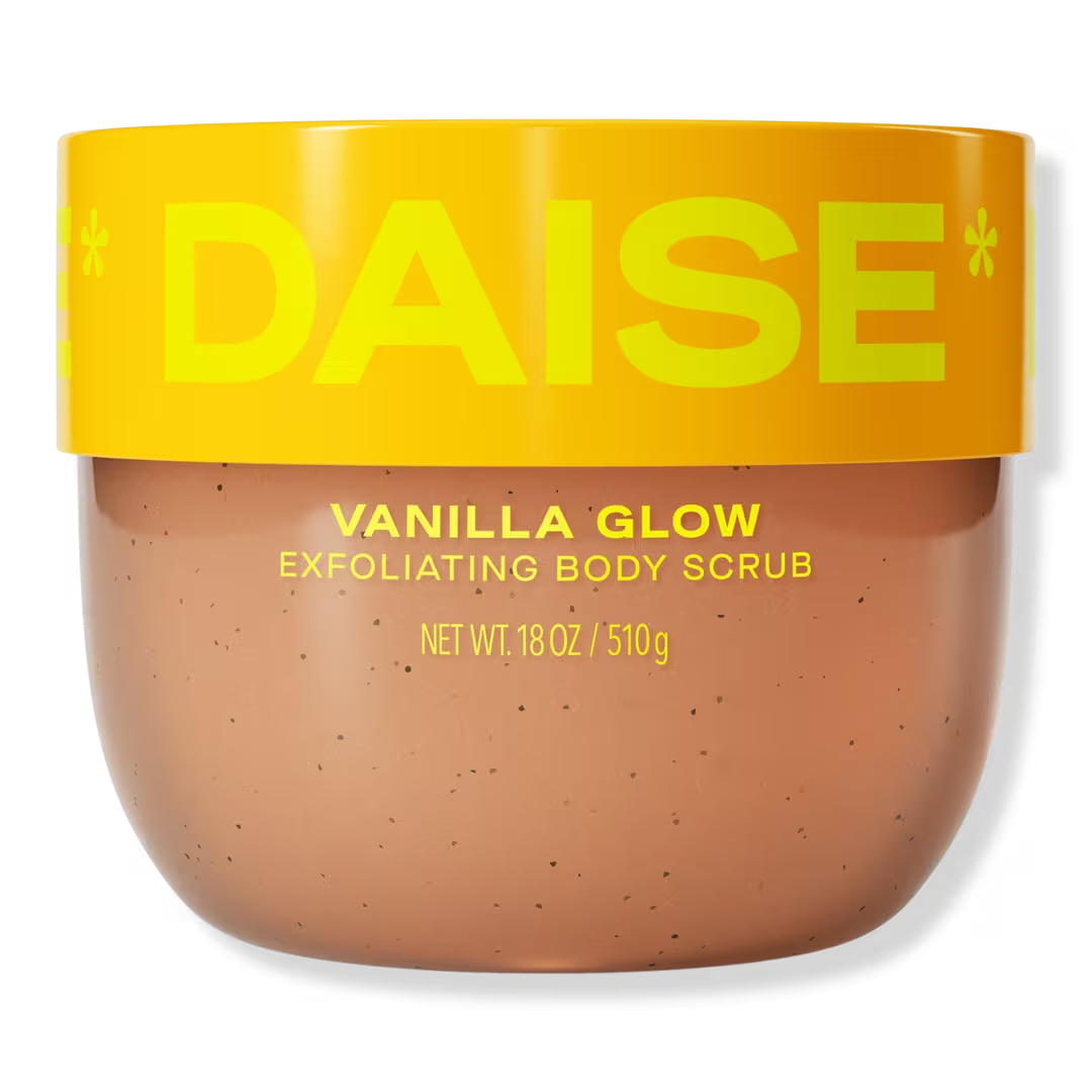 Daise Vanilla Glow Exfoliating Body Scrub 18oz | Essentials Hub