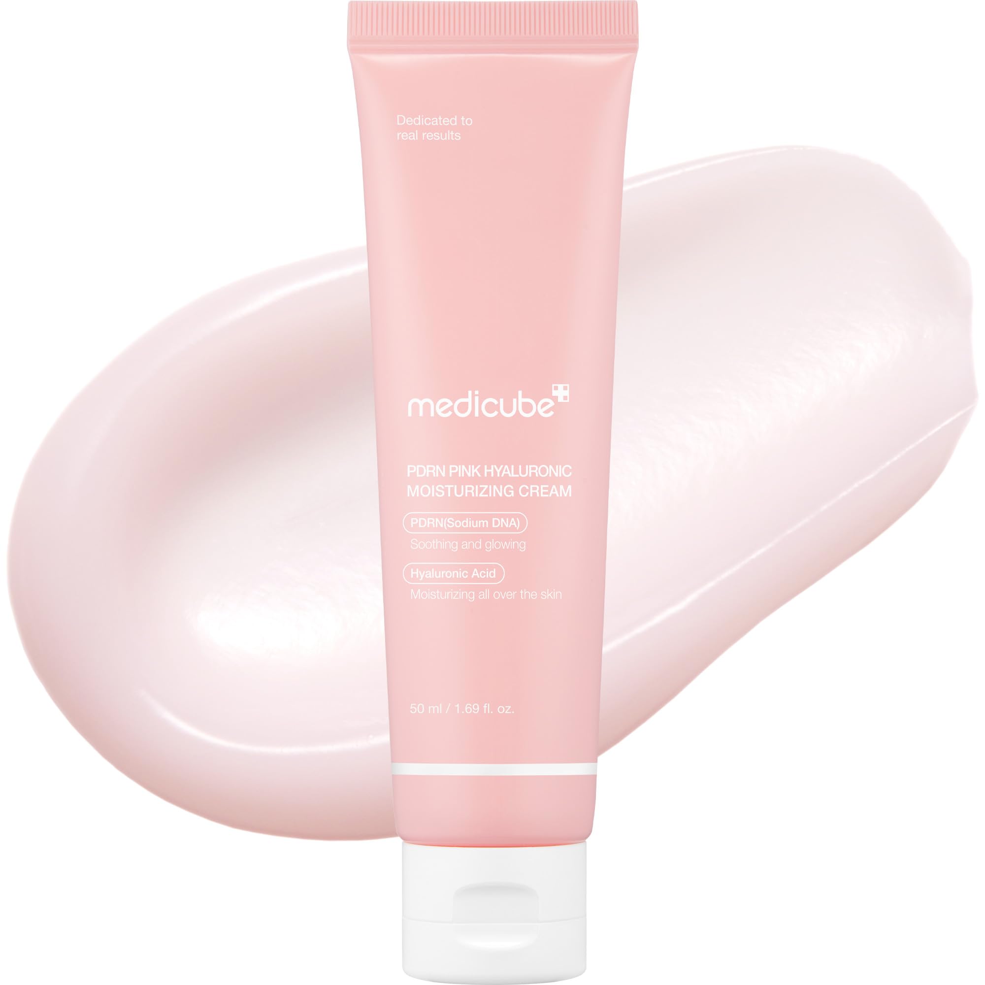 Medicube PDRN Pink Hyaluronic Moisturizing Cream 50ml | Essentials Hub