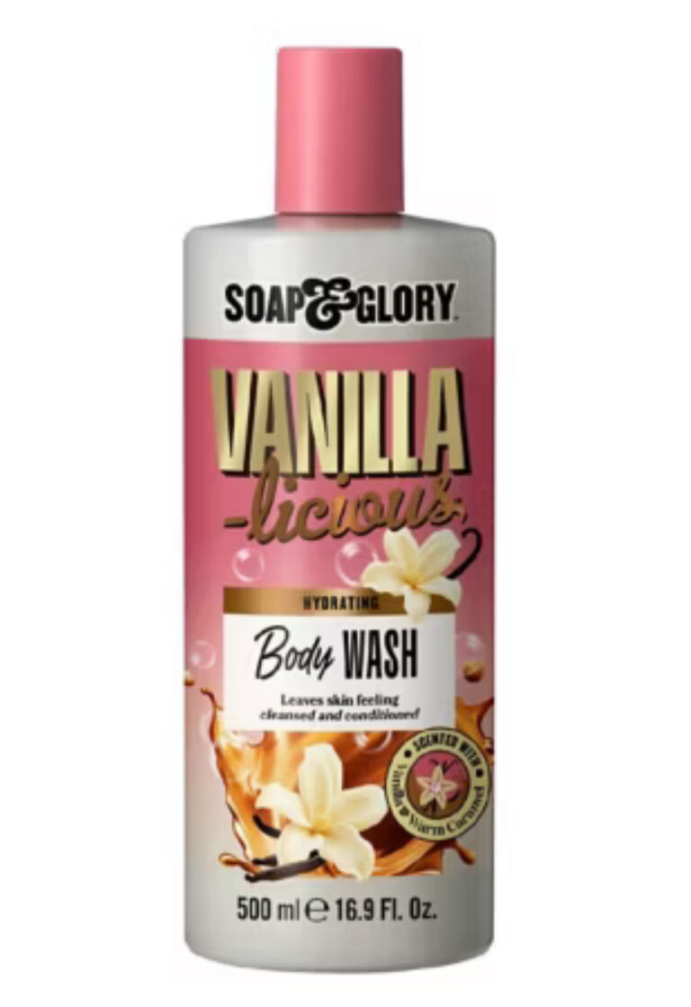 Soap & Glory Vanilla-licious Body Wash 500ml | Essentials Hub