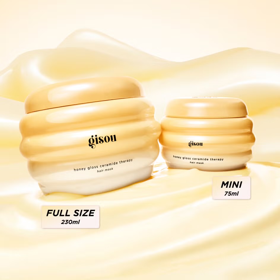 Gisou Honey Gloss Ceramide Therapy Hair Mask 230ml | Essentials Hub