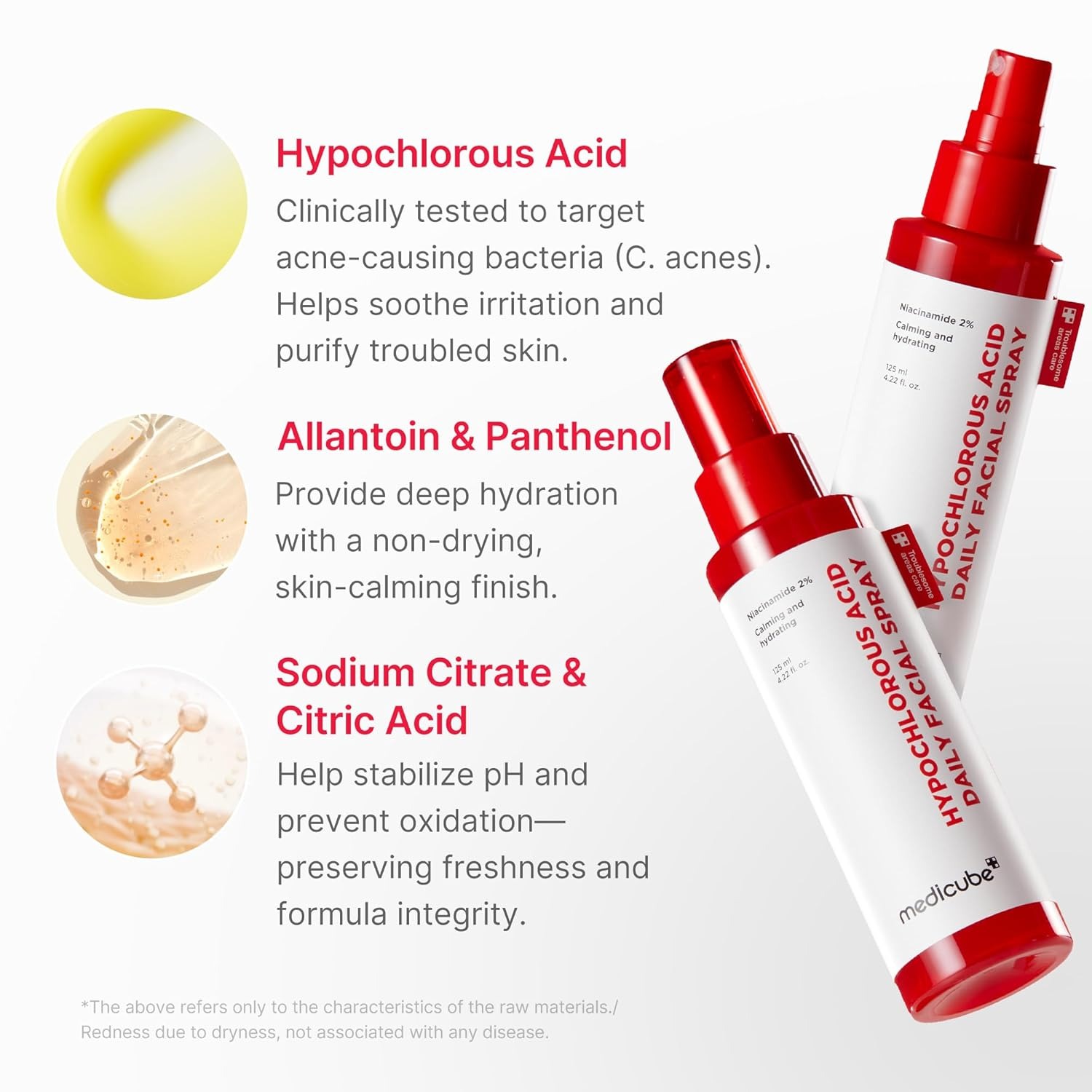 Medicube Hypochlorous Acid Daily Facial Spray 125ml | Essentials Hub