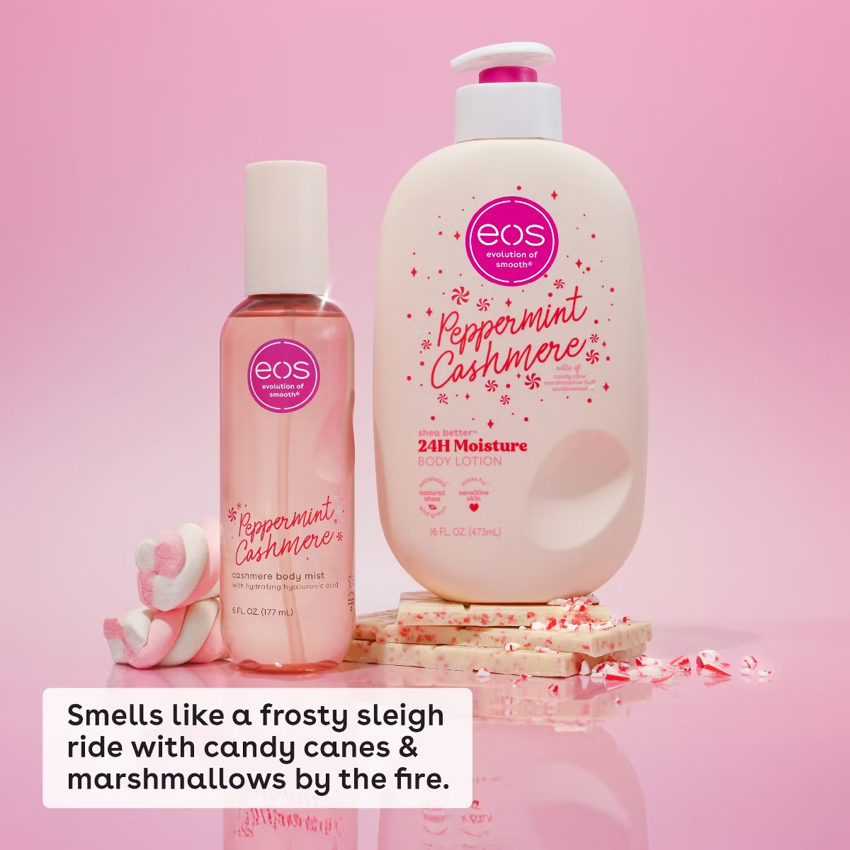 EOS Peppermint Cashmere Body Mist 6.oz | Essentials Hub